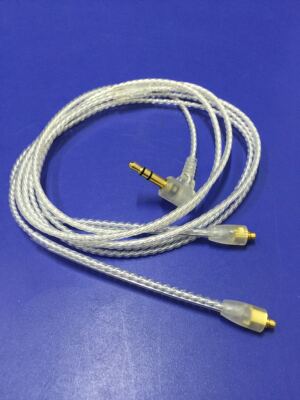 舒尔镀银耳机升级线SE215/315/535/846/UE900/MMCX插口通用维修线