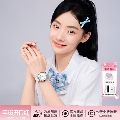 Dickies静音走时防水手表