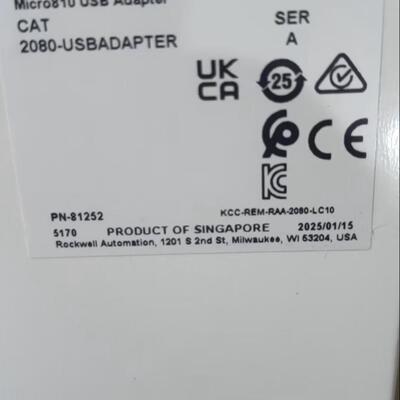 2080-USBADAPTER AB USB适配器 工控自动化配件议价维修