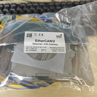 esd EtherCAN/2 C.2051.02 Ethernet CAN工业网关议价维修