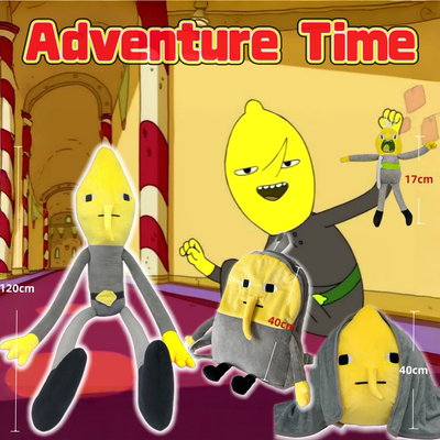 跨境新品Adventure Time探险活宝长腿柠檬公爵公仔毛绒玩偶礼物