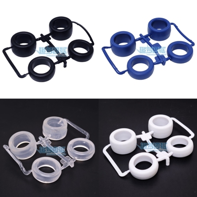 四驱车改装配件  黑色 藏蓝色 白色 透明 怀旧复古小径不等宽轮胎