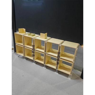 海洋板开放式中岛展示柜