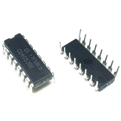 国产/进口都有 CD4053 CD4053BE 直插DIP16 CMOS多路选择开关芯片