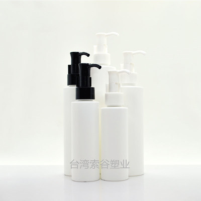 进口白色压头卸妆油泵化妆品分装空瓶100ml120ml150ml200ml250ml