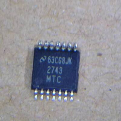LM2743MTCX DC-DC芯片 丝印2743MTC 原字拆机贴片TSSOP14