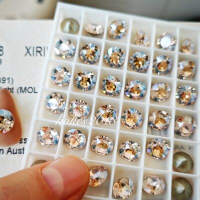 [施]正品奥钻华子1088尖底圆钻391MOL丝绸月光美甲堆钻耳钉镶嵌钻