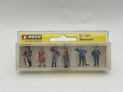 NOCH 微缩微距场景模型1:87HO微观小人道具 15614 干农活 农民