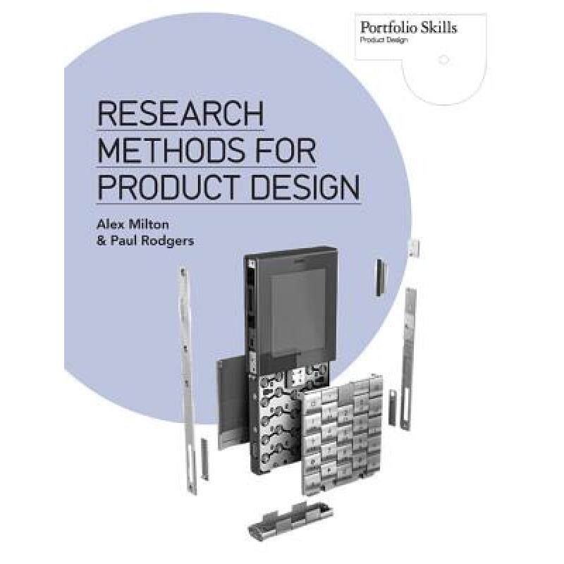 现货英文原版产品设计研究方法 Research Methods for Product Design实用的案例研究和教程产品设计书籍_虎窝淘