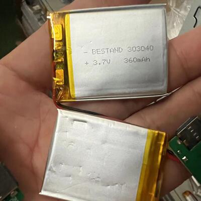 DIY全新拆机 电池360mAh充电电池3.7V聚合物锂电池303040