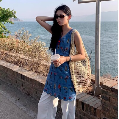 2025春夏新款韩版宽松休闲连衣裙