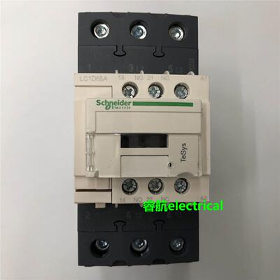 原装LC1D65AM7C AC220V 50/60Hz施耐德三级交流接触器议价$