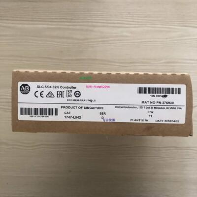 现货供应1747-L542美国AB罗克韦尔PLC模块 Allen-Bradley;SLC500