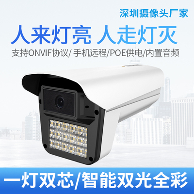 双向语音对讲网络POE供电摄像头