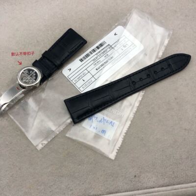 适配原装正品PP百达翡丽鳄鱼表带5227g 5146 r 6140G 5002P 20mm