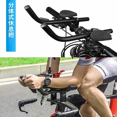适用JAVA佳沃公路车TT一体休息把扁平通用鱼雷6top御夫座火6/idra