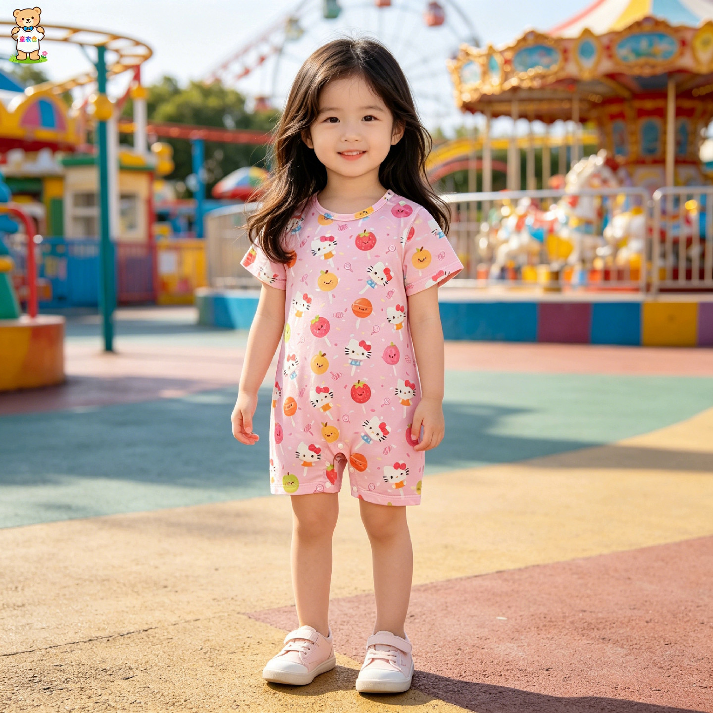 新款夏季薄款婴幼儿短袖爬服宝宝满印星星人短爬蜡笔小新