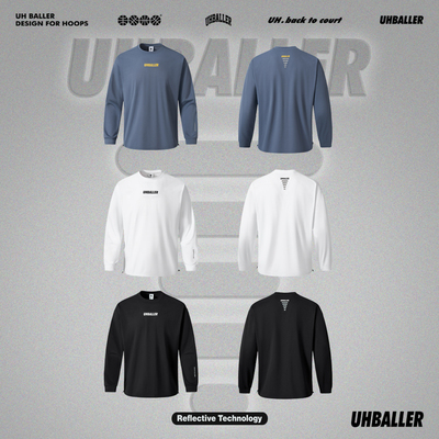 UHBALLER美式潮流速干运动T恤
