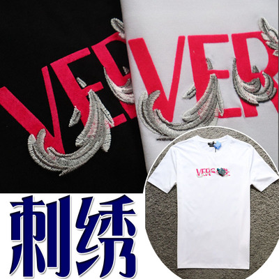 客供高支纯棉顺滑精美刺绣