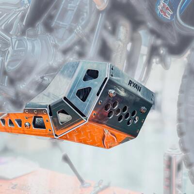 Ryan春风450MT发动机护板油箱保护发动机护杠摩托车底盘保护罩