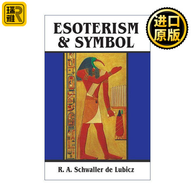 英文原版 Esoterism and Symbol 神秘主义和符号 史瓦勒鲁比兹 英文版 进口英语原版书籍