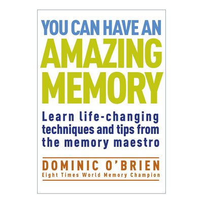 英文原版 You Can Have an Amazing Memory Dominic O'Brien