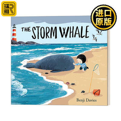 The Storm Whale 那天来的鲸鱼 班吉戴维斯绘本Benji Davies 英文原版