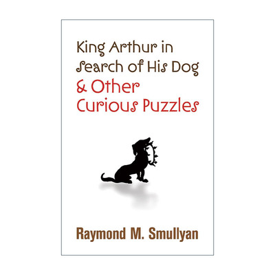 英文原版 King Arthur in Search of His Dog and Other Curious Puzzles 亚瑟王在找他的狗 谜题集 爱丽丝奇境解谜记作者Raymond