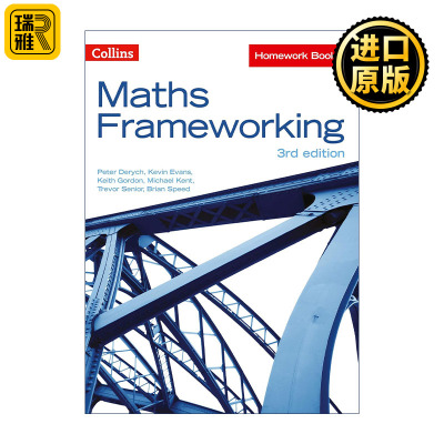 Collins Maths Frameworking KS3 Maths Homework Book 2 柯林斯英国初二数学练习册 第三版 英文原版