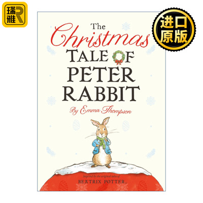 The Christmas Tale of Peter Rabbit 英文原版 纸板书 英文版 儿童绘本