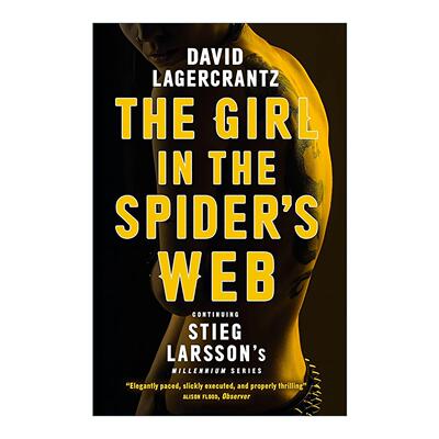 英文原版 The Girl in the Spider's Web 蜘蛛网中的女孩 侦探推理悬疑小说 千禧年系列 大卫?拉格朗兹 英文版 进口英语原版书籍