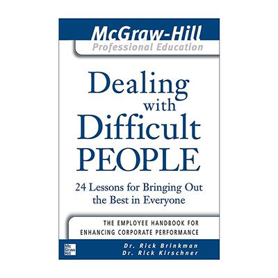 英文原版 Dealing with Difficult People 应对难相处的人 激发他人潜能的 24 堂课 英文版 进口英语原版书籍