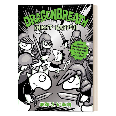 英文原版 Dragonbreath #10 龙吸系列10 精装 全彩儿童幽默漫画桥梁章节小说 中小学课外英语读物 Ursula Vernon