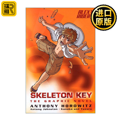 英文原版 Skeleton Key the Graphic Novel Alex Rider 03 万能钥匙 少年007系列3 漫画小说 Anthony Horowitz 进口英语原版书籍