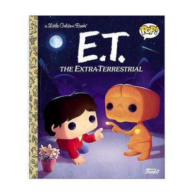 英文原版 E T the Extra-Terrestrial Funko Pop Little Golden Book 外星人 兰登书屋精装小金书 英文版 进口英语原版书籍