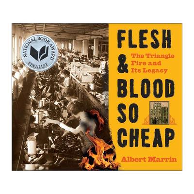 英文原版 Flesh and Blood So Cheap 血肉之躯如此廉价 美国纽约三角地大火历史科普 英文版 进口英语原版书籍