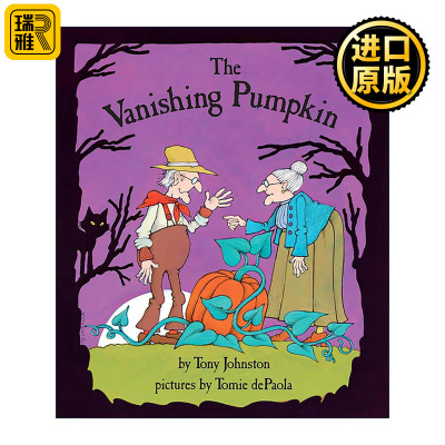 英文原版 The Vanishing Pumpkin 消失的南瓜 儿童万圣节绘本 先左脚 再右脚作者 纽伯瑞奖得主汤米·狄波拉 进口英语原版书籍
