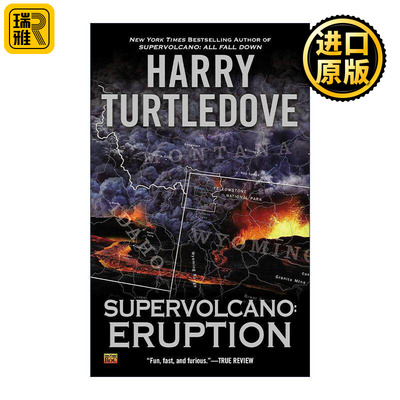 英文原版 Supervolcano 01 Eruption 超级火山系列1 爆发 科幻小说 雨果奖得主Harry Turtledove 英文版 进口英语原版书籍
