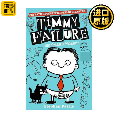 英文原版 Timmy Failure The Cat Stole My Pants 囧侦探提米6 儿童幽默侦探小说 英文版 进口英语原版书籍