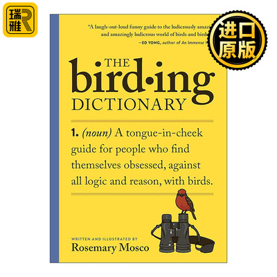 英文原版 The Birding Dictionary 观鸟词典 英文版 进口英语原版书籍