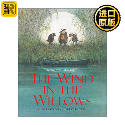 英文原版 The Wind in the Willows 罗伯特·英潘名著插画系列 柳林风声 精装 国际安徒生插画奖得主Robert Ingpen 进口英语书籍