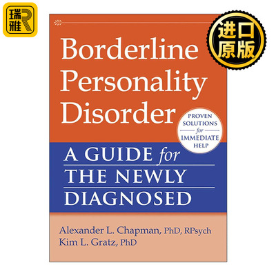 英文原版 Borderline Personality Disorder 边缘型人格障碍新确诊者指南 英文版 进口英语原版书籍
