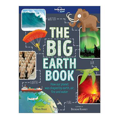 英文原版 Lonely Planet The Big Earth Book 孤独星球地球之书 精装儿童科普百科 英文版 进口英语原版书籍