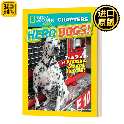 National Geographic Kids Chapters: Hero Dogs 美国国家地理儿童章节书 英雄狗狗 科普故事