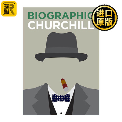 英文原版 Biographic Churchill 丘吉尔 信息图表式精装名人传记 英文版 进口英语原版书籍