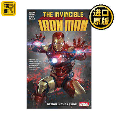 英文原版 Invincible Iron Man By Gerry Duggan Vol.1 无敌钢铁侠 卷一 漫威漫画 英文版 进口英语原版书籍