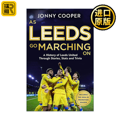 英文原版 As Leeds Go Marching On 利兹联足球俱乐部历史精装 英文版 进口英语原版书籍
