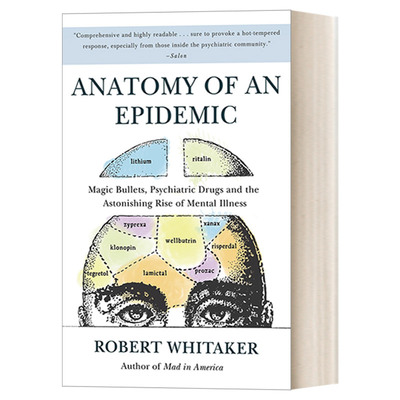 英文原版 Anatomy of an Epidemic Robert Whitaker