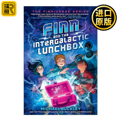 英文原版 Finn and the Intergalactic Lunchbox The Finniverse 01 芬恩与星际午餐盒 芬恩宇宙系列1 儿童科幻小说 格林姐妹系列