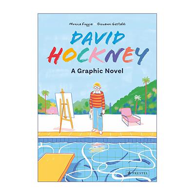 英文原版 David Hockney A Graphic Novel 大卫·霍克尼 图像小说 精装 英文版 进口英语原版书籍